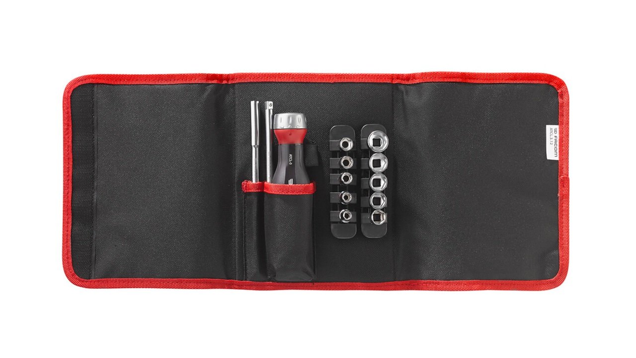 Facom ATCL.3.12PB 12 Piece ProTwist 3 In 1 Dual Ratcheting Multibit Set ...