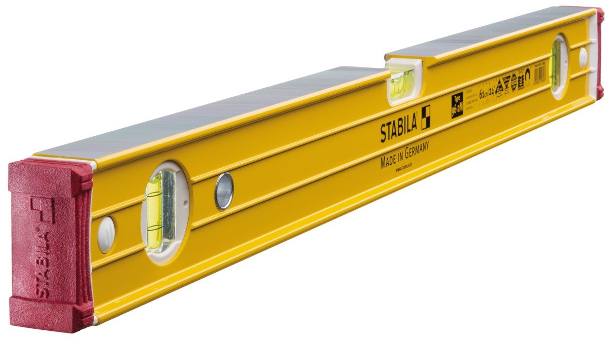 Stabila Type 96-2 M Rare-Earth Magnetic Spirit Level 3 Vial 60cm / 24 ...