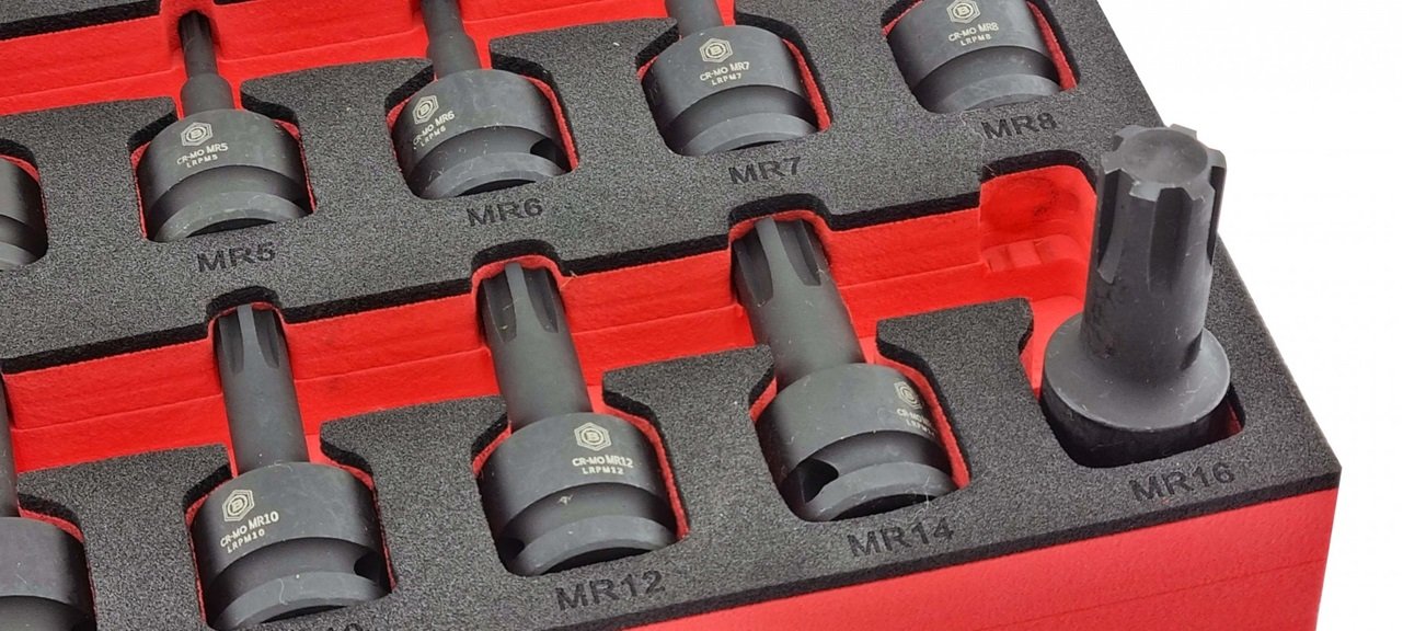 Britool Hallmark LRIBEP11 11 Piece 1/2″ Drive Ribe Impact Socket Set M4 ...