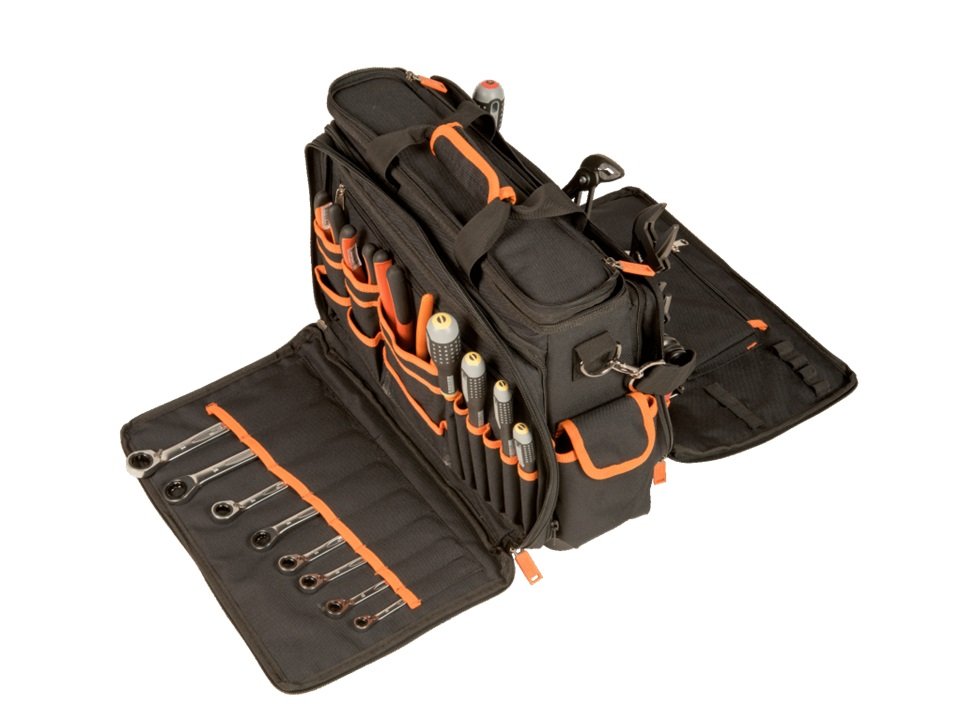 Bahco 4750FB4-18TS001 51 Piece Service Engineers Tool Kit In Fabric ...
