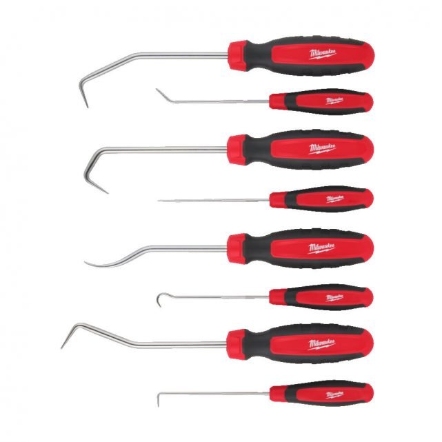 Milwaukee 4932480569 8 Piece Hook & Pick Set - PrimeTools
