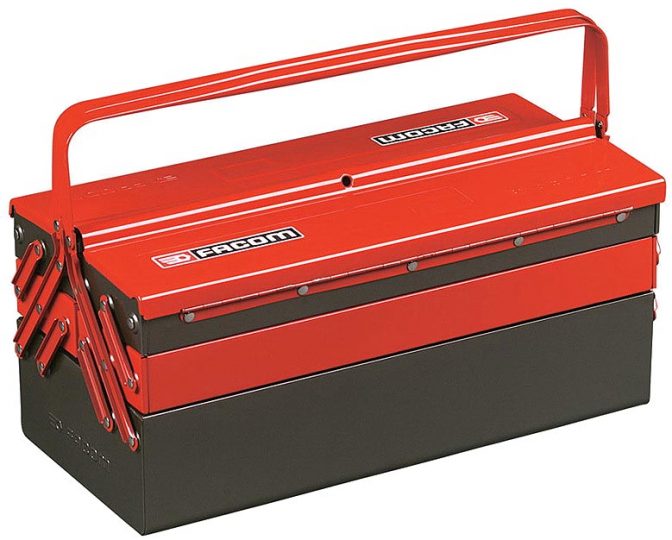 Facom BT.13GPB 5 Tray Cantilever Steel Tool Box - PrimeTools