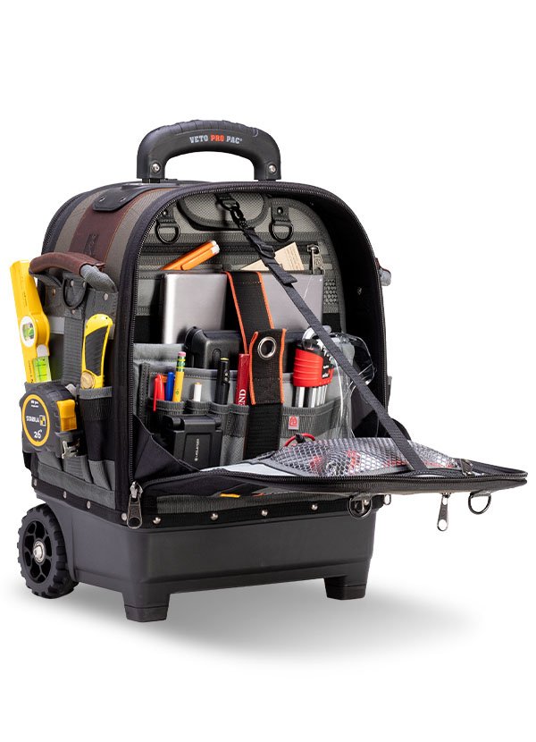 Veto Pro Pac TECH-LCT WHEELER Service Rolling / Roller Tool Bag ...