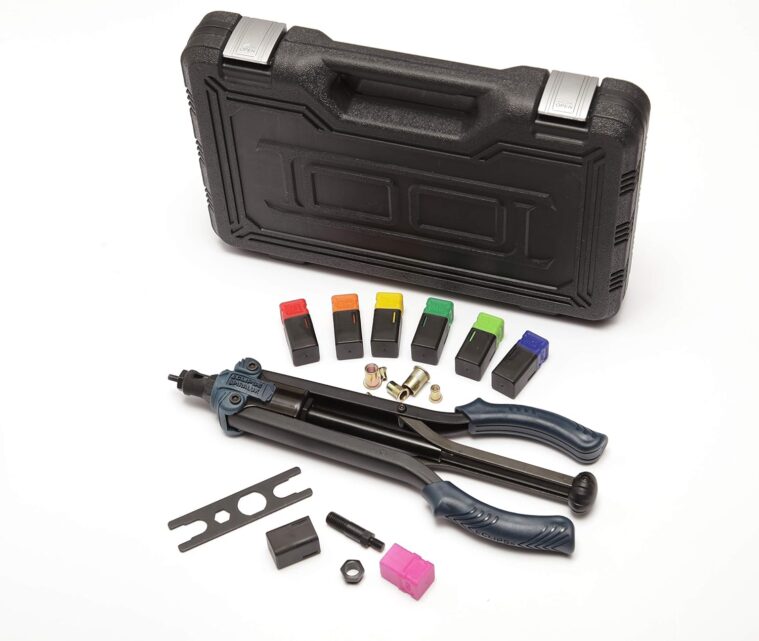 Eclipse 2746C-HD Heavy Duty Compact Threaded Insert Nut (Nutsert / Riv-Nut) Setting Riveting Kit ...