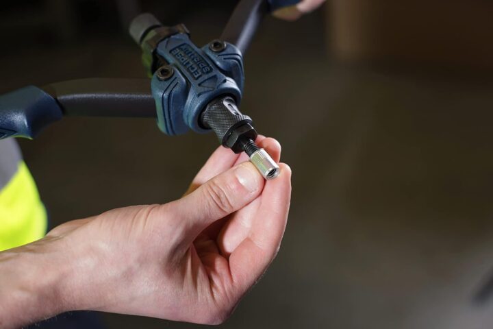 Eclipse 2746C-HD Heavy Duty Compact Threaded Insert Nut (Nutsert / Riv-Nut) Setting Riveting Kit ...