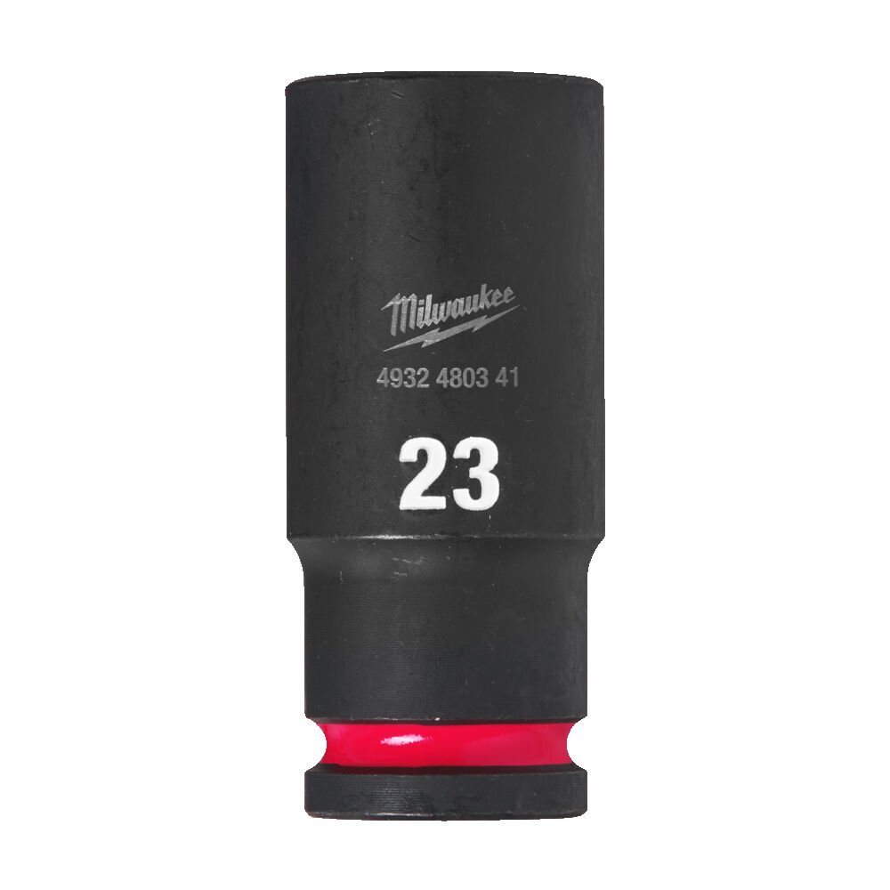 Milwaukee 4932480341 SHOCKWAVE 1/2″ Drive Deep Impact socket 23mm ...