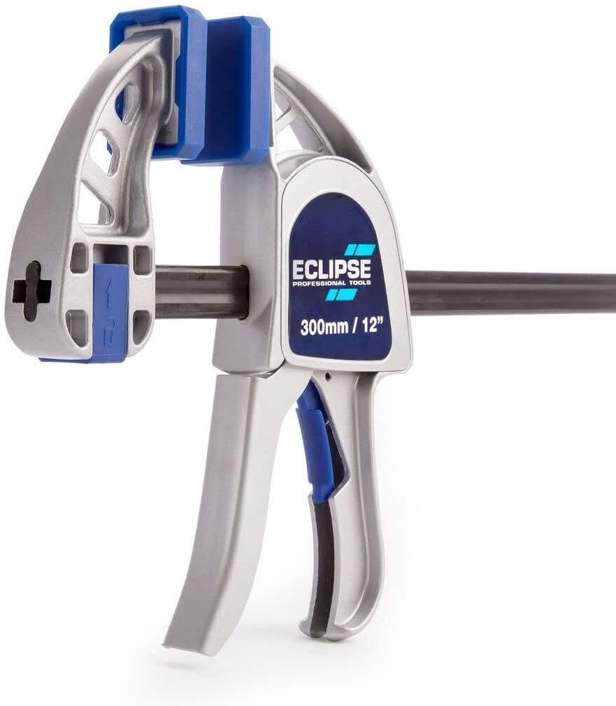 Eclipse EOHBC12-HD Heavy Duty Aluminium One Handed Bar Clamp, 12 ...