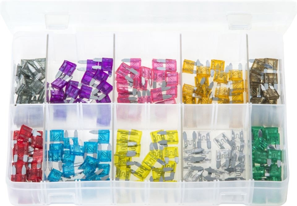 Assorted Mini Blade Fuses | PrimeTools