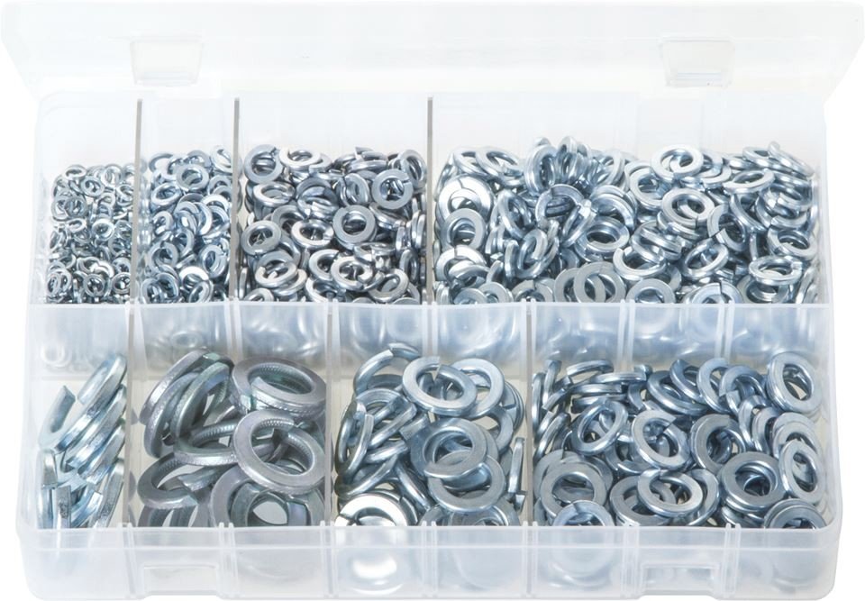 Assorted Spring Washers – Metric | PrimeTools