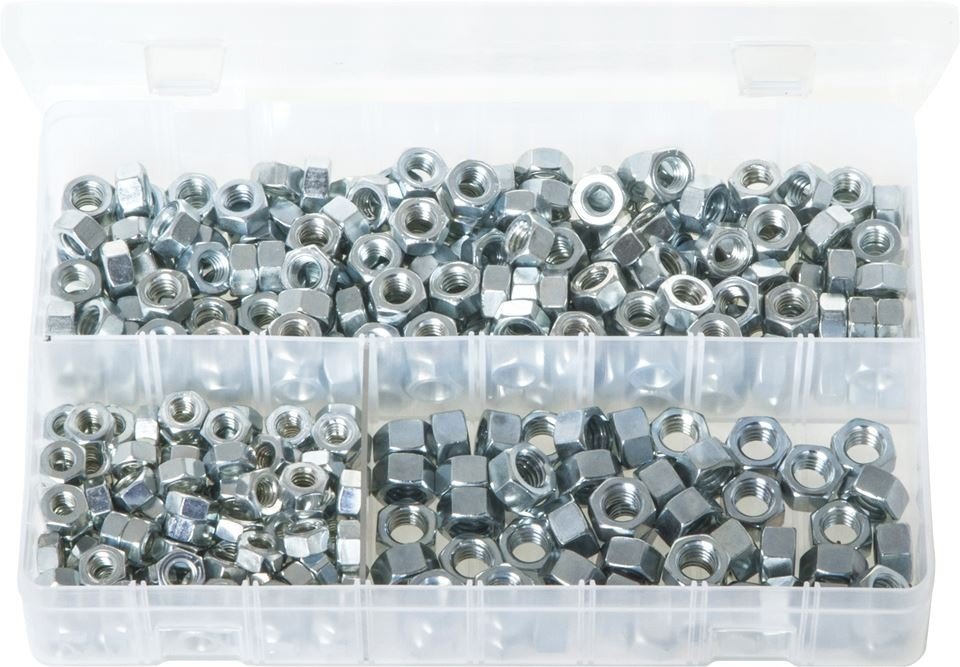 Assorted Steel Nuts – UNC | PrimeTools
