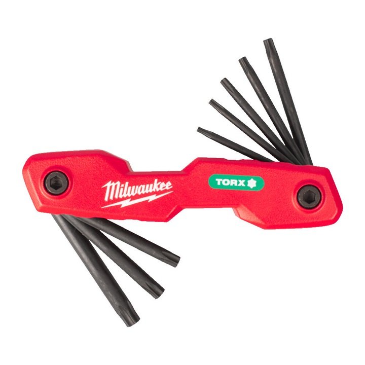 Milwaukee 4932480979 8 Piece Folding Torx Key Set | PrimeTools