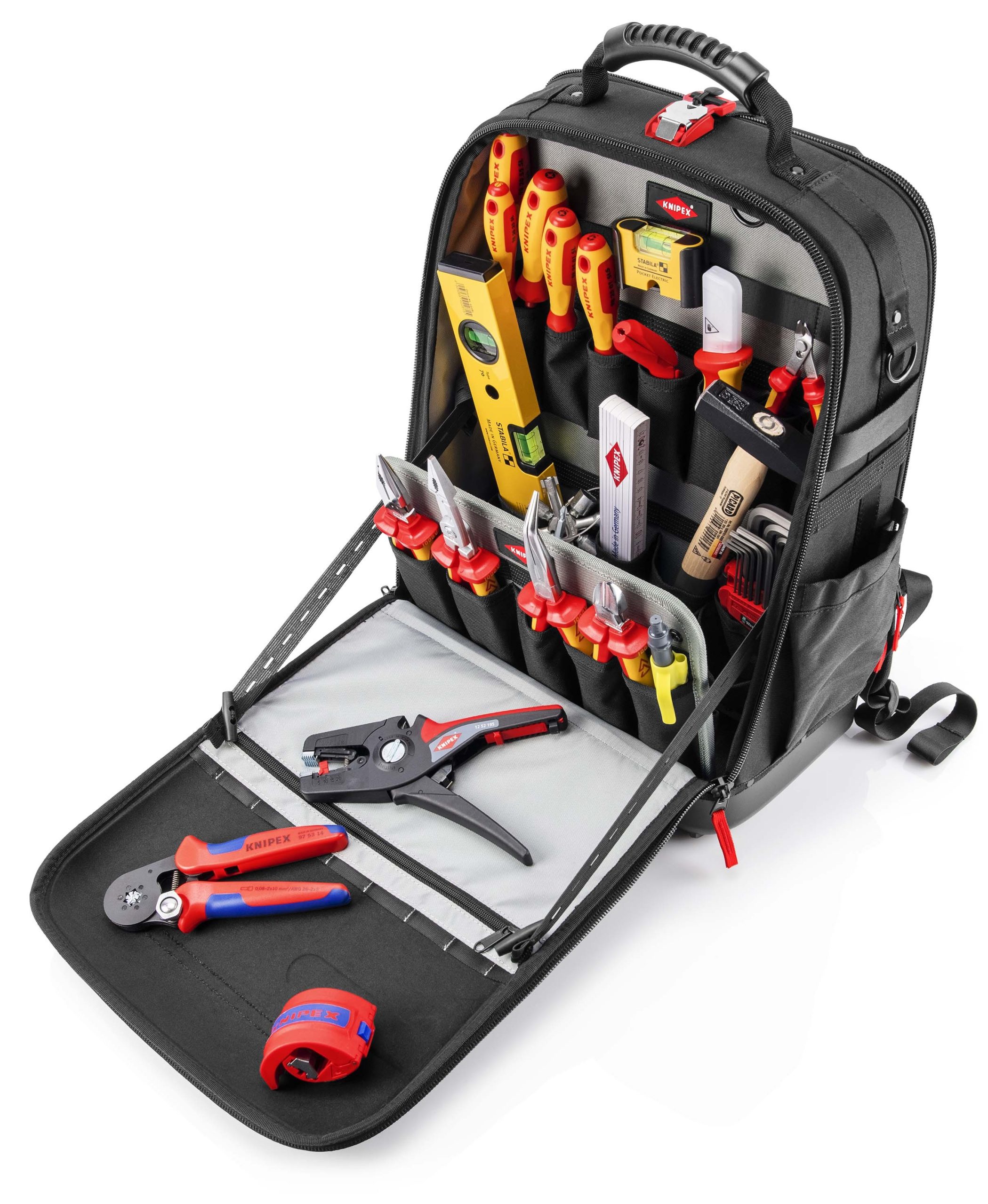 Knipex 00 21 50 E 23 Piece Tool Set Backpack Modular X18 Electric ...