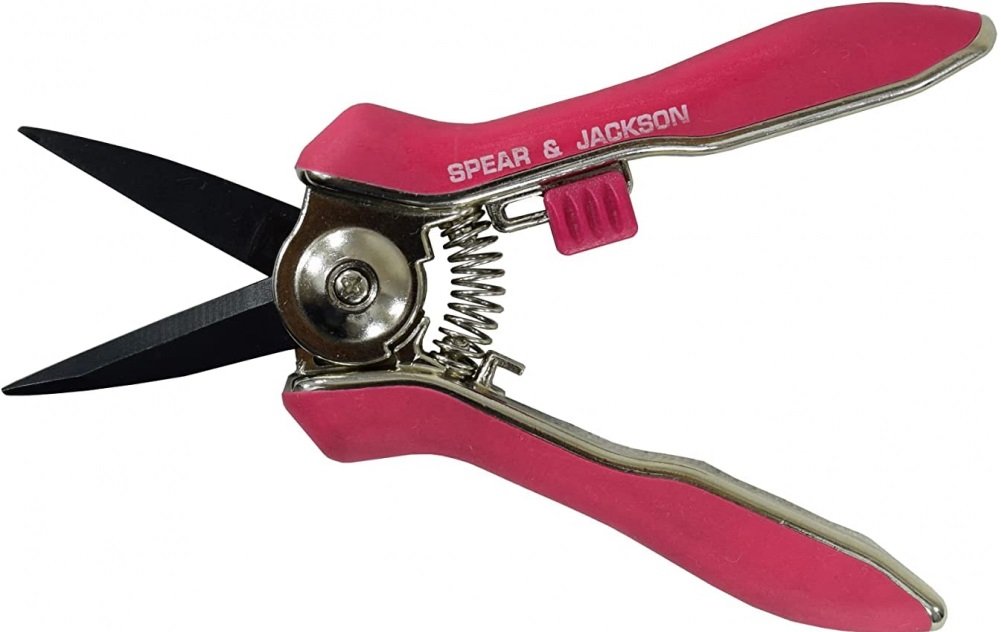 Spear & Jackson CUTTINGSET9P Bypass Mini Secateurs and Snips Set – Pink ...