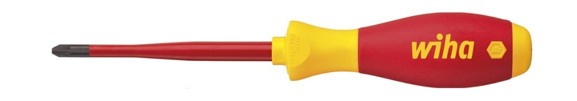 Wiha 36330 SoftFinish® Slotted / Pozi Electric SlimFix Screwdriver SL ...