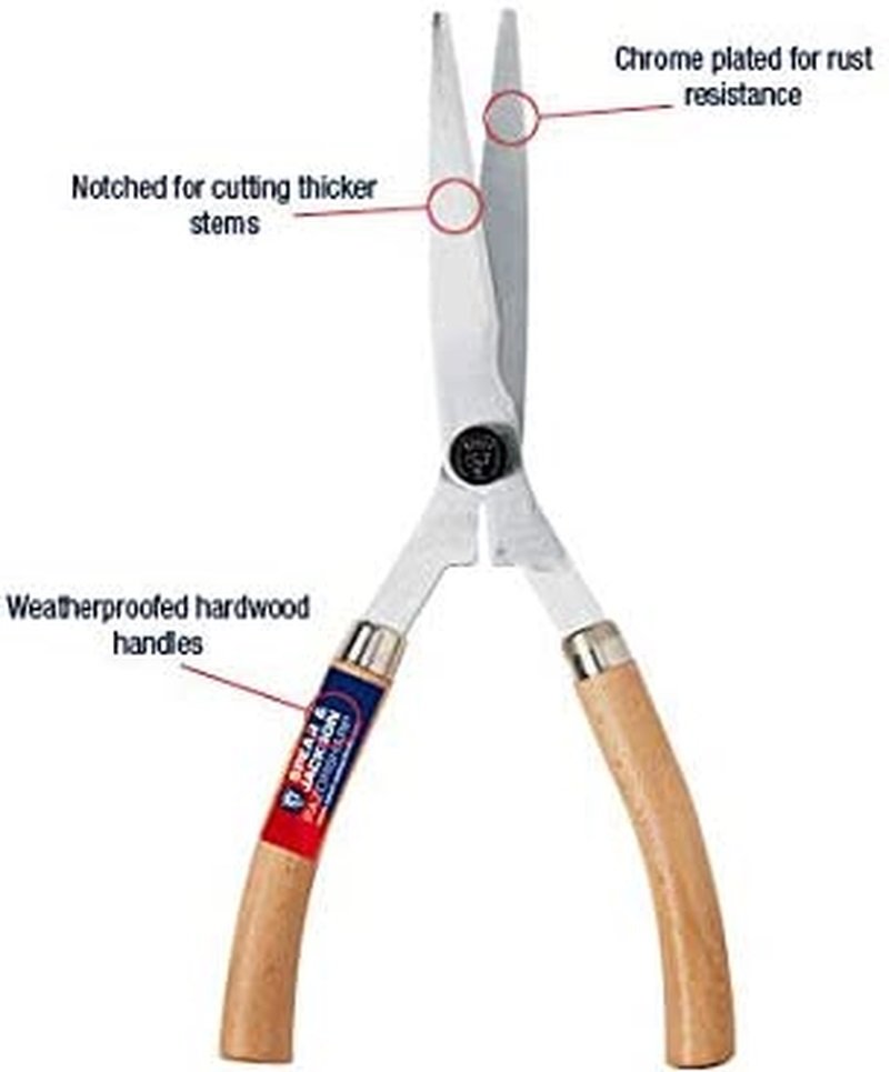 Spear & Jackson 4868SS/09 Razorsharp Wooden Handled Shears | PrimeTools