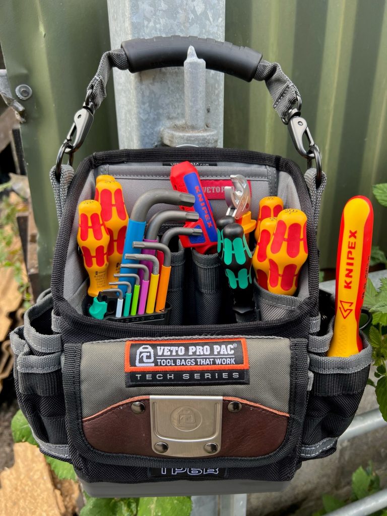 Wera & Knipex Electricians VDE Starter Tool Kit Set In Veto Pro Pac ...