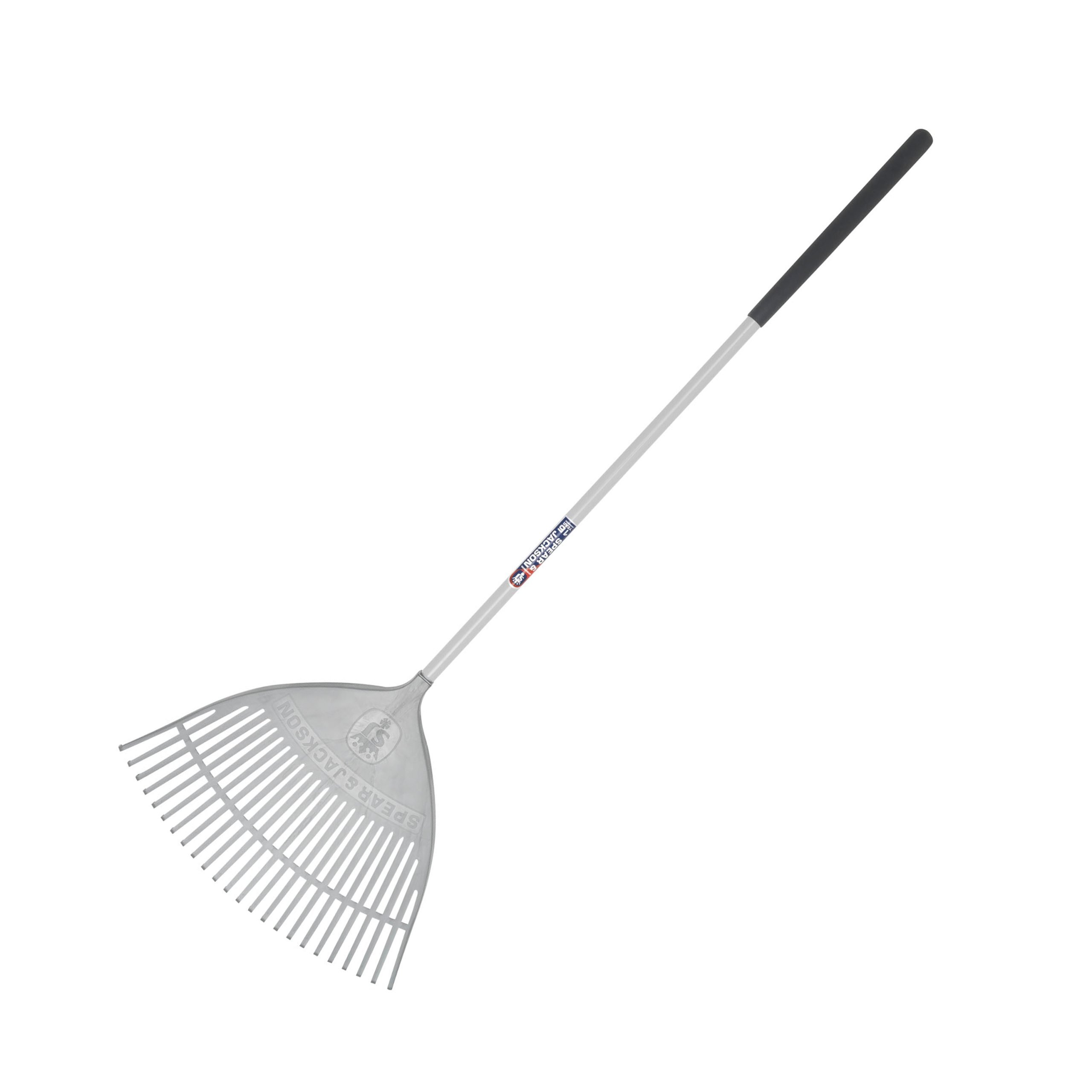 Spear & Jackson 3884NB Neverbend Plastic Leaf Rake with Tubular Steel ...