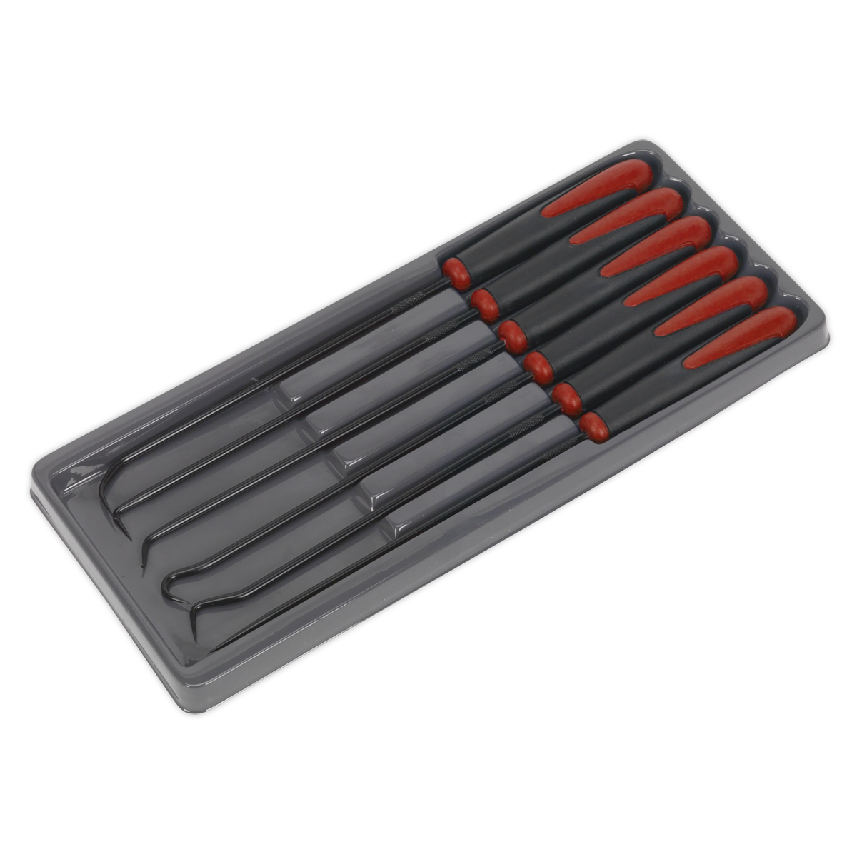 Sealey AK5215 6 Piece Extra Long Hook & Pick Set | PrimeTools