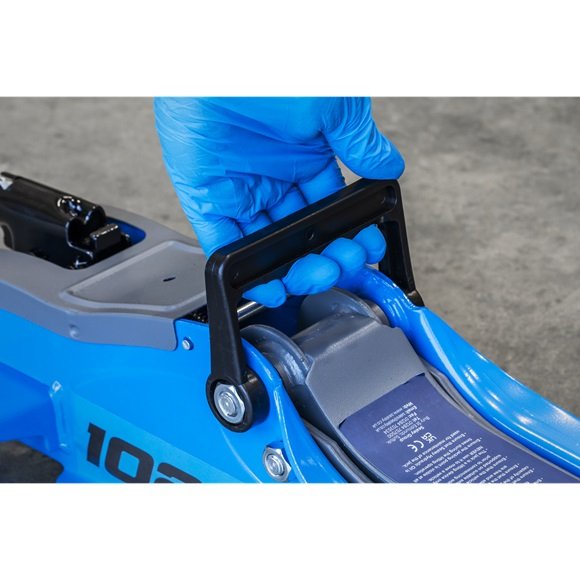Sealey 1020LEB 2 Tonne Low Profile Short Chassis Trolley Jack – Blue ...