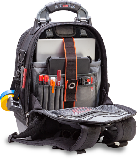 Veto Pro Pac TECH PAC LT Laptop Tool Bag Backpack - PrimeTools