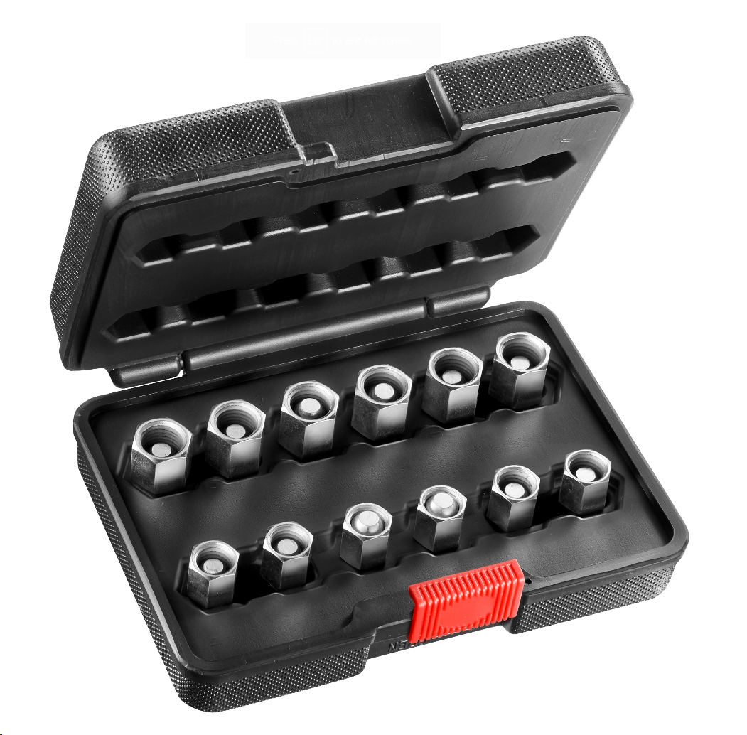 Facom 900.CRB 12 Piece Common Rail Cap Set | PrimeTools