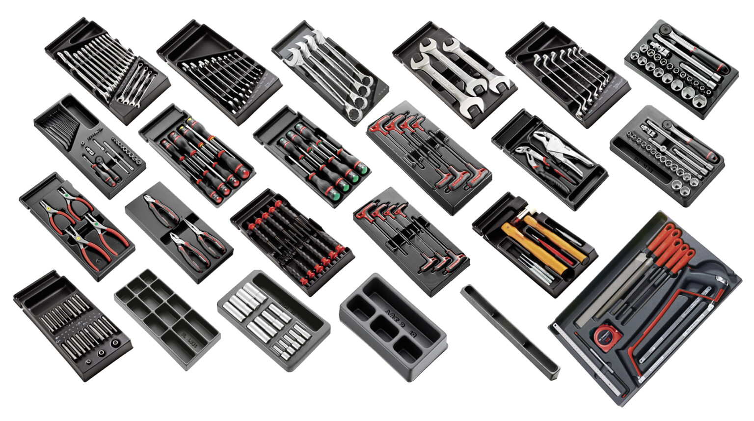 Facom CM.230 230 Piece General Purpose Tool Kit Module Trays In JET ...