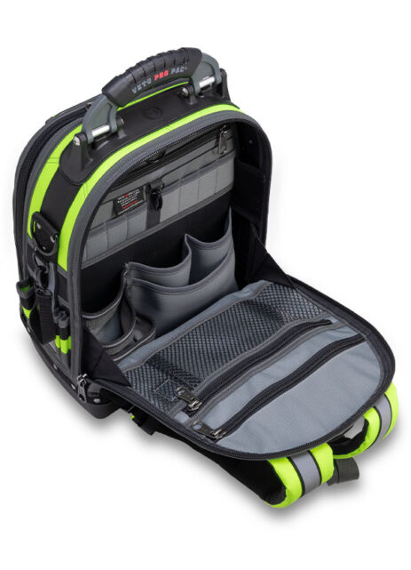 Veto Pro Pac TECH PAC Tool Backpack / Rucksack Bag HiViz Yellow ...