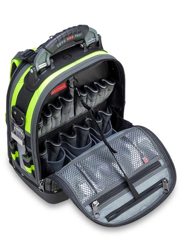 Veto Pro Pac TECH PAC Tool Backpack / Rucksack Bag HiViz Yellow ...