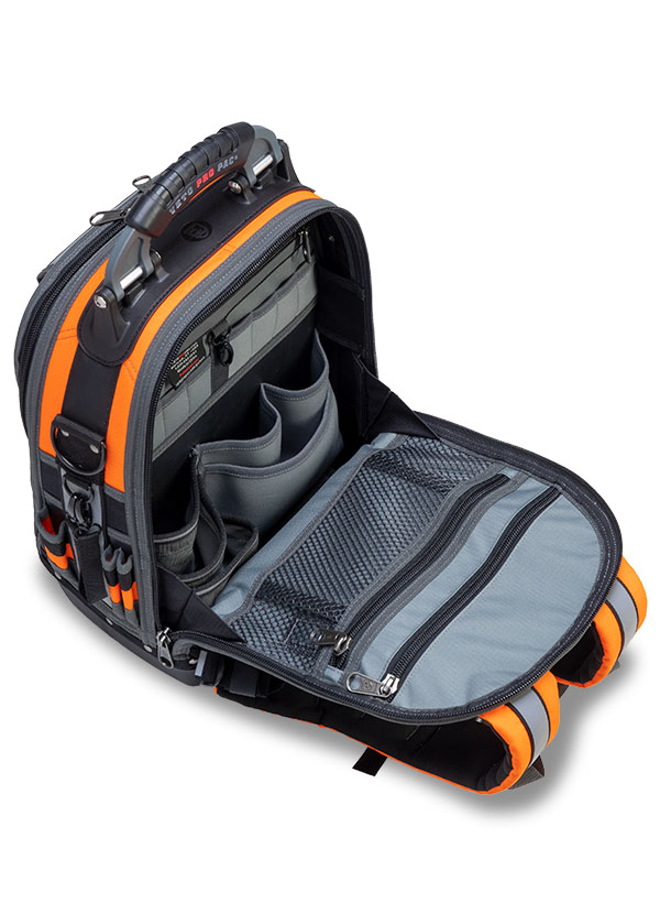 Veto Pro Pac TECH PAC Tool Backpack / Rucksack Bag HiViz Orange ...