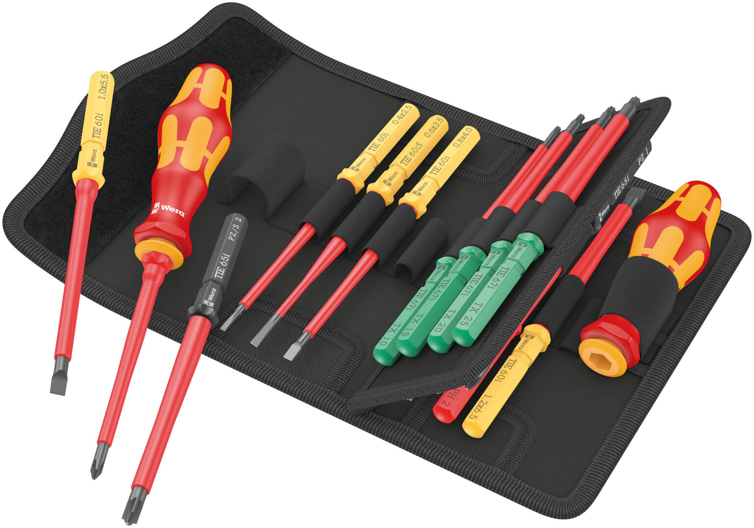 Wera Kraftform Kompakt VDE 17 Universal 1 Tool Finder, 17 Piece VDE ...