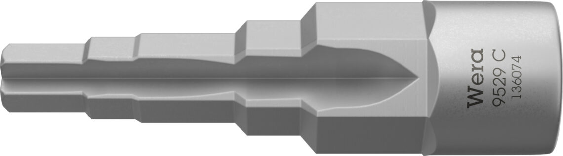 Wera 9529 C SB Radiator Step Wrench 1/2", Insert For HVAC Applications ...