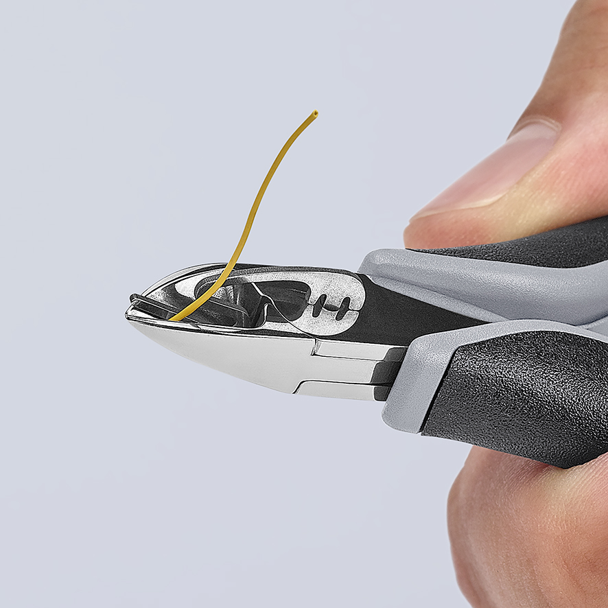 Knipex 77 12 115 ESD Electronics Diagonal Cutter ESD With Multi ...