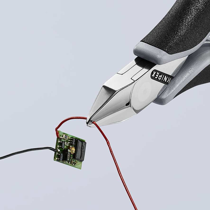 Knipex 77 42 115 ESD Electronics Diagonal Cutter ESD With Multi ...