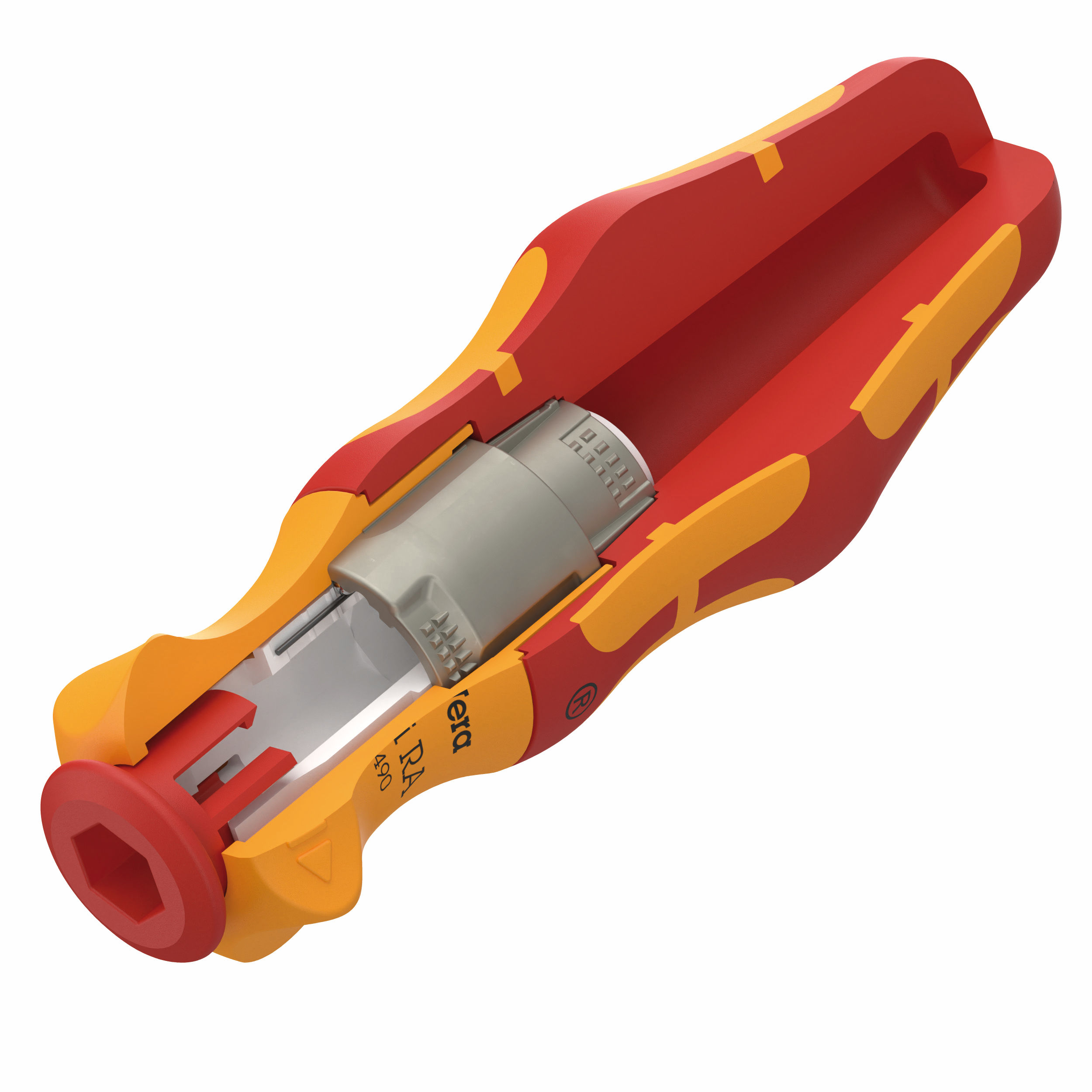 Wera 837 i RA Kraftform Kompakt VDE Ratcheting Screwdriver Handle ...