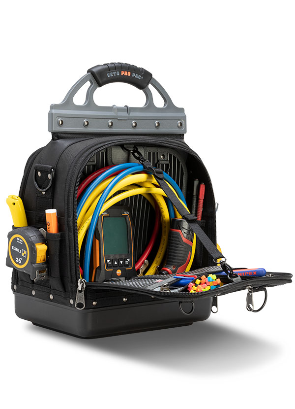 Veto Pro Pac TECH-LCT BLACKOUT Closed Top Tool Bag | PrimeTools