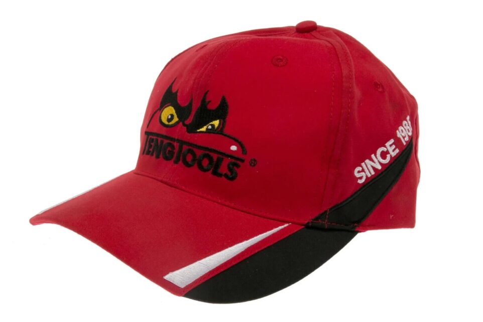 Teng P-CAP8 Collection Baseball Cap - Red - PrimeTools