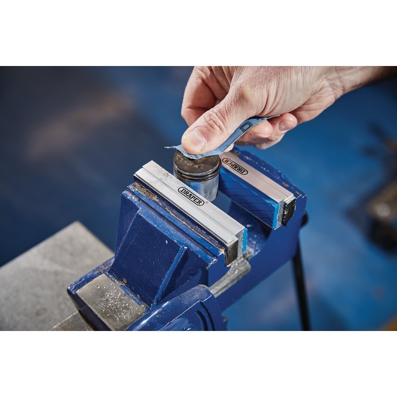 Draper 14178 Aluminium Soft Vice Jaws, 100mm / 4″ (Pair) | PrimeTools