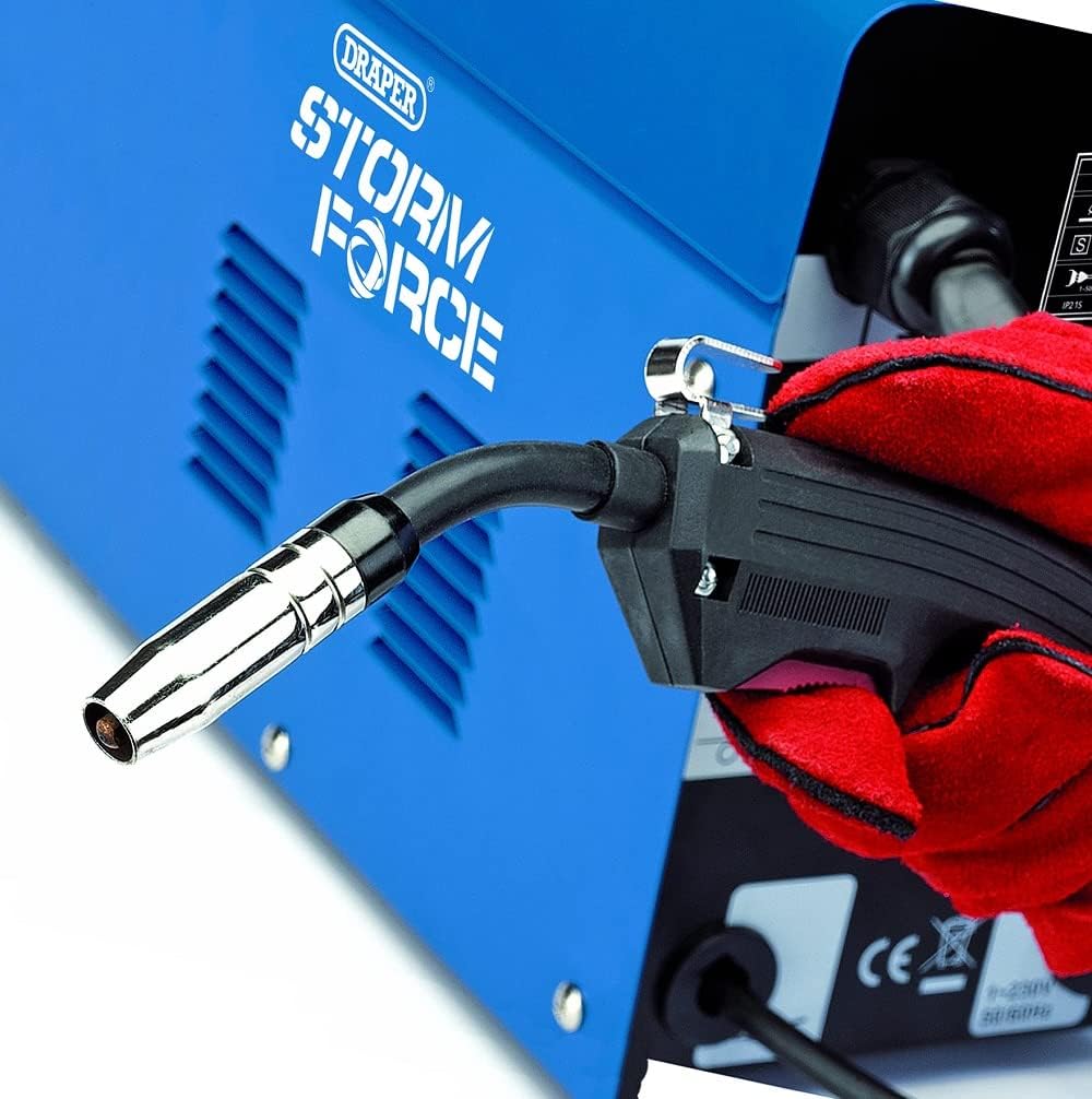 Draper 63669 Storm Force Gasless Turbo MIG Welder, 100A | PrimeTools