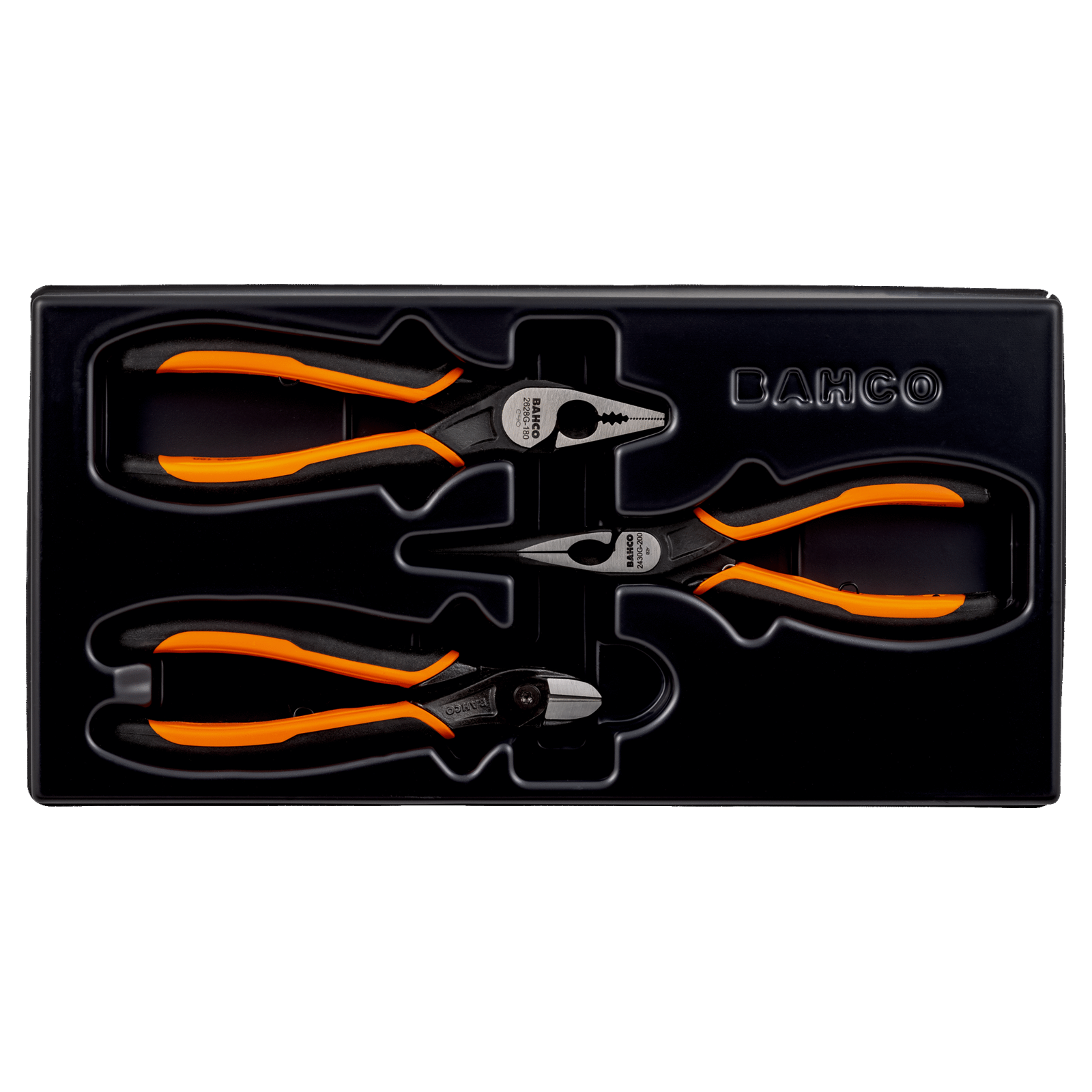 Bahco 9897G/3 “All-Round” 3 Piece ERGO Plier Set | PrimeTools