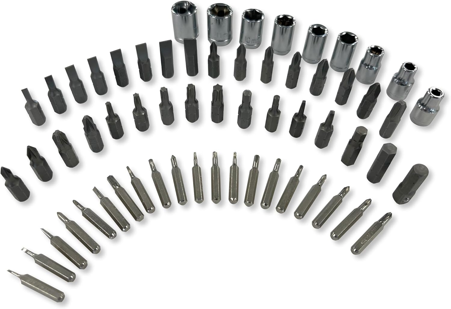 Eclipse ERSMS65PS 65 Piece Ratchet Screwdriver, Mini Socket & Bits Set ...