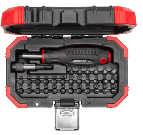 Gedore Red R33003032 32 Piece 1/4″ Drive Screwdriver Bit Set | PrimeTools