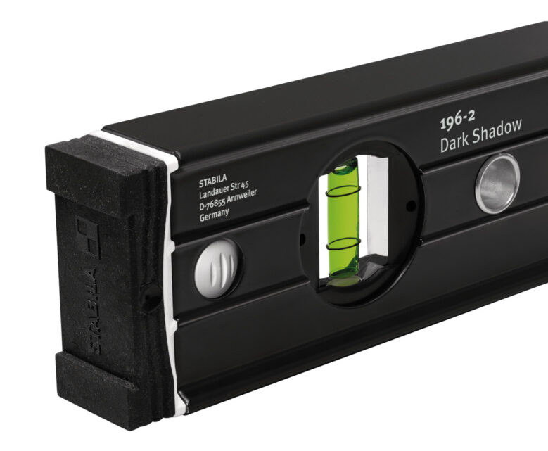 Stabila 196-2 Dark Shadow 2 Piece Spirit Level Set 61cm & 122cm With ...