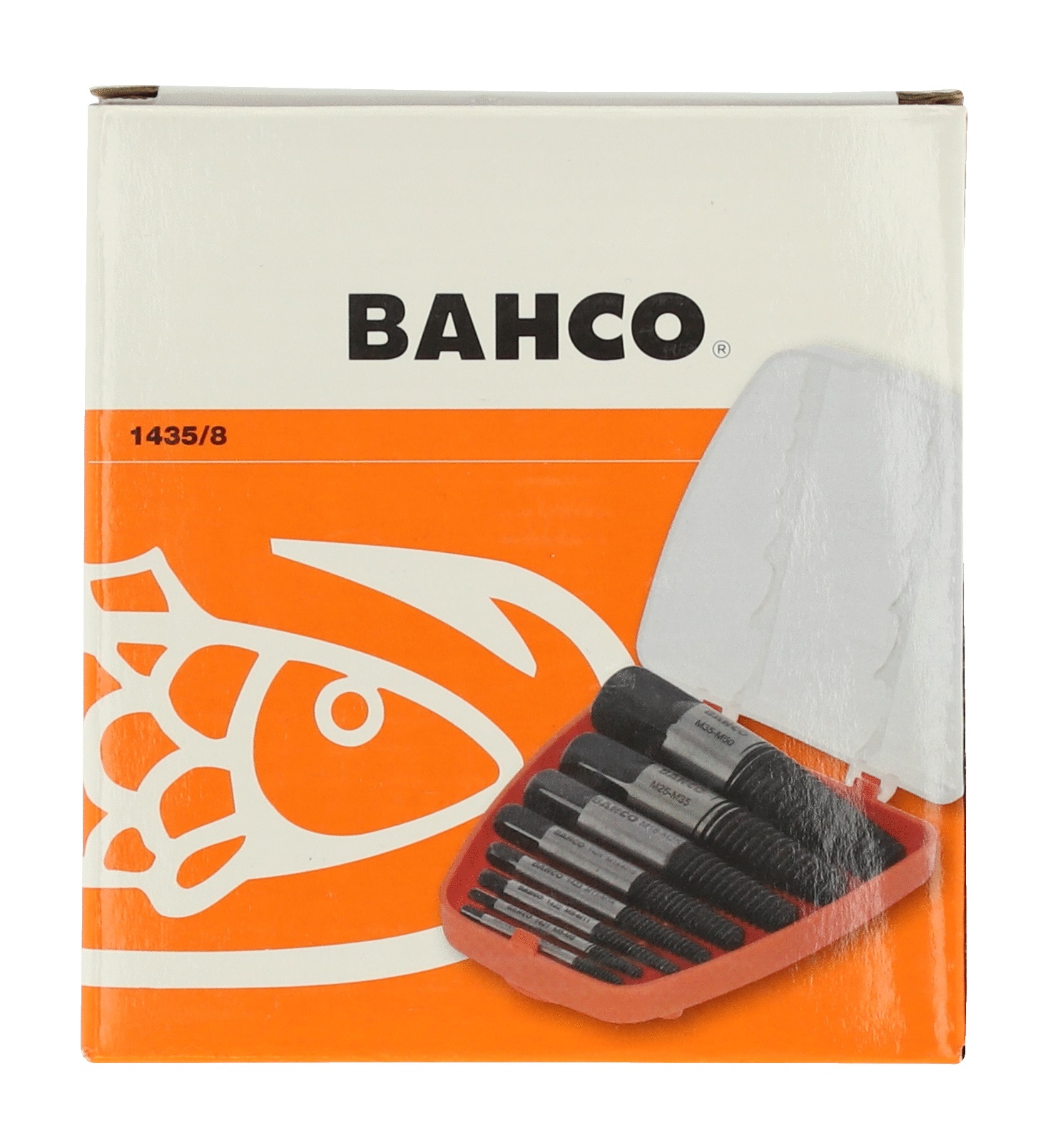 Bahco 1435/8 8 Piece Stud Extractor Set M8-M45 | PrimeTools