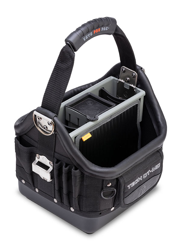 Veto Pro Pac TECH OT-MD BLACKOUT Compact Open Tote Tool Bag | PrimeTools