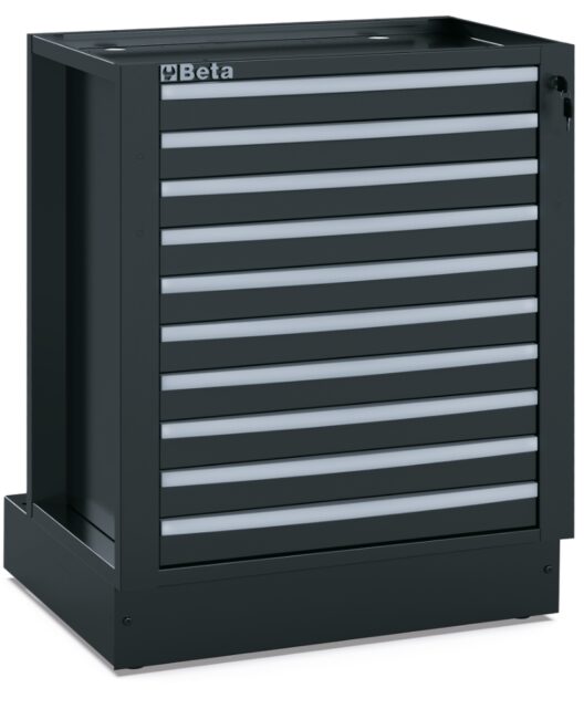 Beta RSC50 M10 10 Drawer Fixed Cabinet For Workshop Equipment - PrimeTools