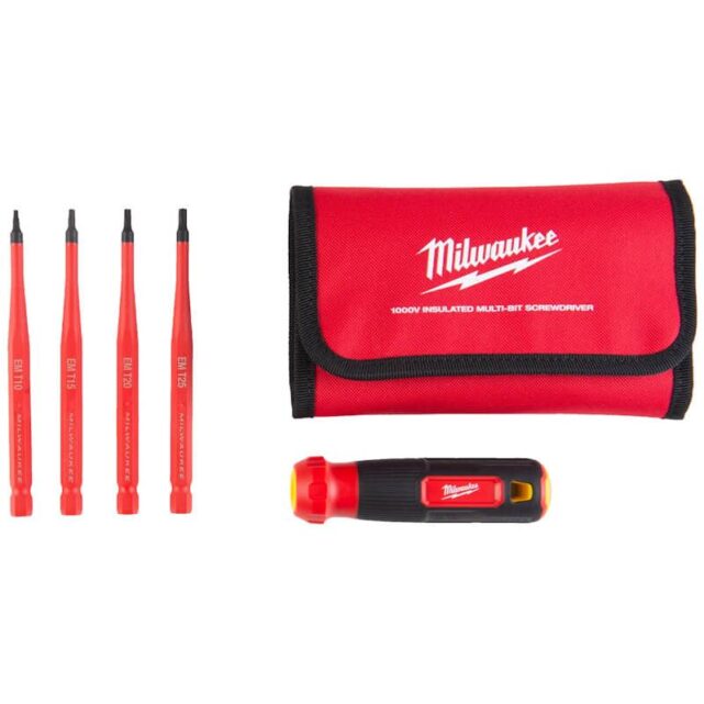 Milwaukee 4932493658 VDE Insulated 4in1 Interchangeable Torx ...