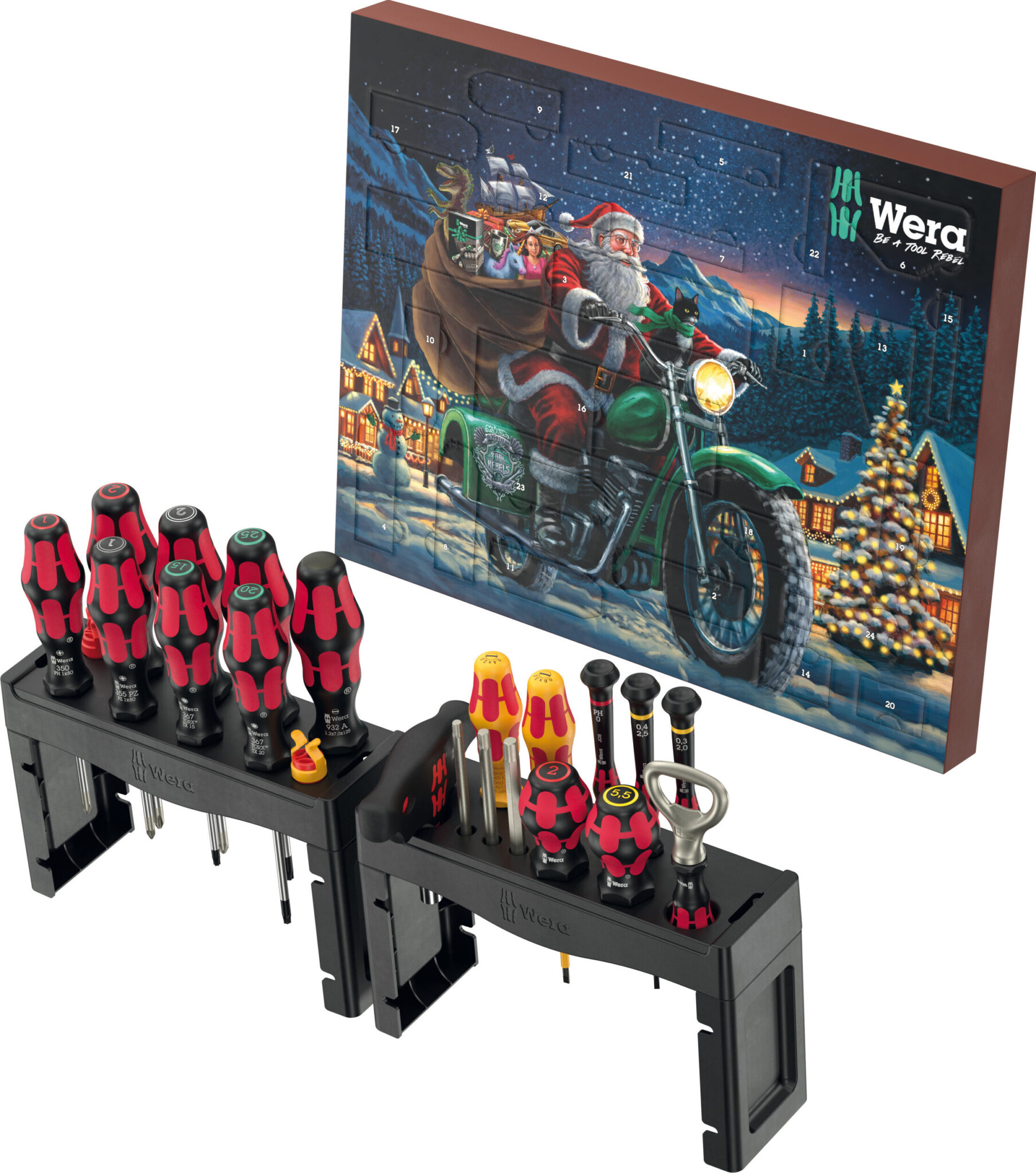 Wera Advent Calendar 2025 - 28 Piece Screwdriver & Bit Set - PrimeTools