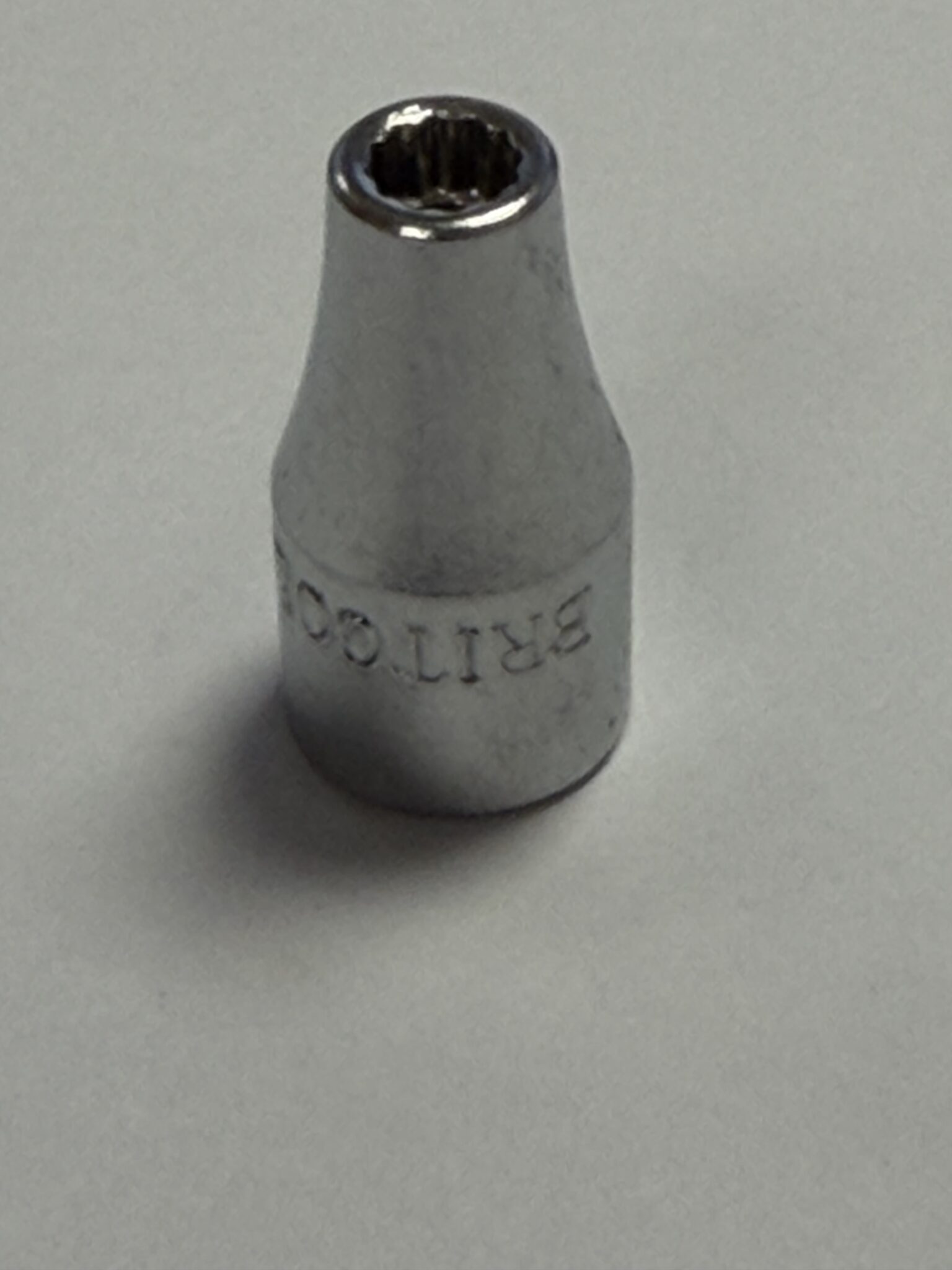 Britool DBM4 1/4" Drive 12 point Socket - 4mm - Old Style - Stamped ...