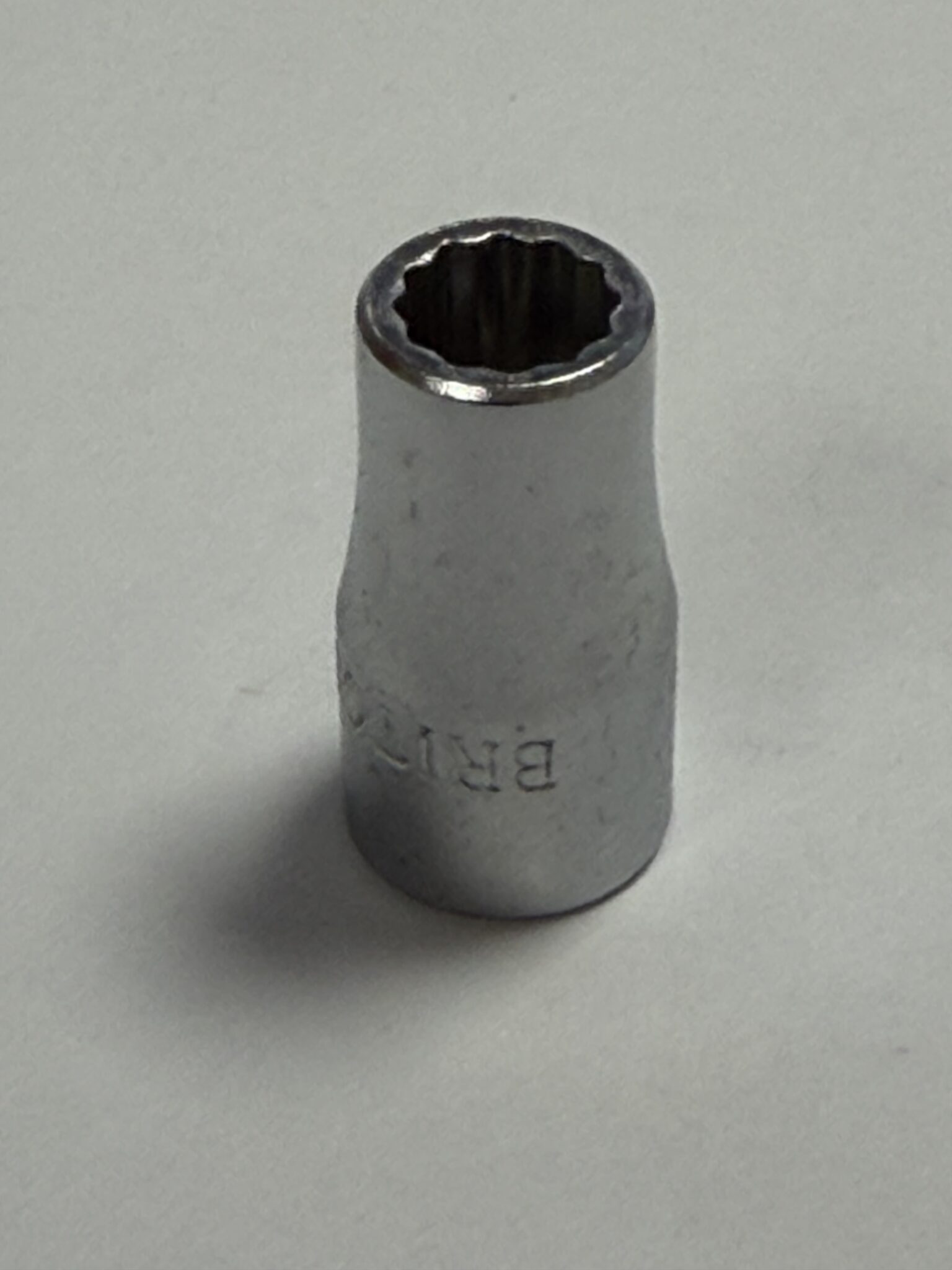 Britool DBM6 1/4" Drive 12 point Socket - 6mm - Old Style - Stamped ...